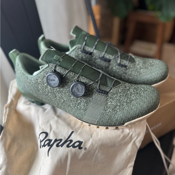 Rapha | Shoes | New Explore Powerweave Cycling Shoes Green Olive Box | Poshmark